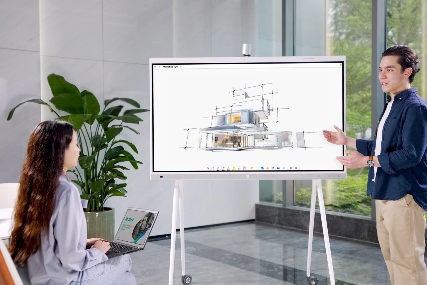 "One Board Rule Them All": Yealink MeetingBoard All-in-One Whiteboard ...